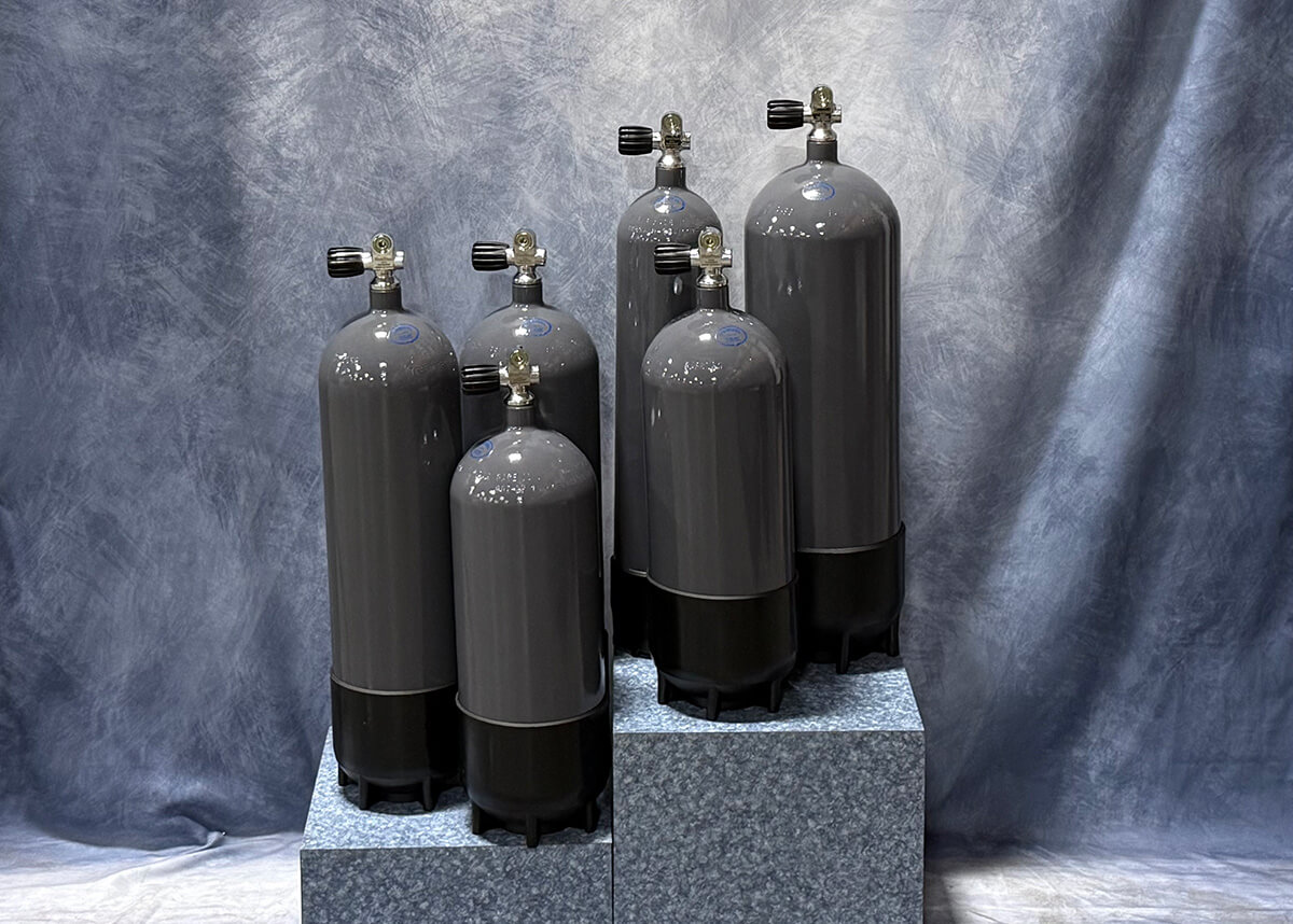 Blue Steel Cylinders - Blue Steel Scuba
